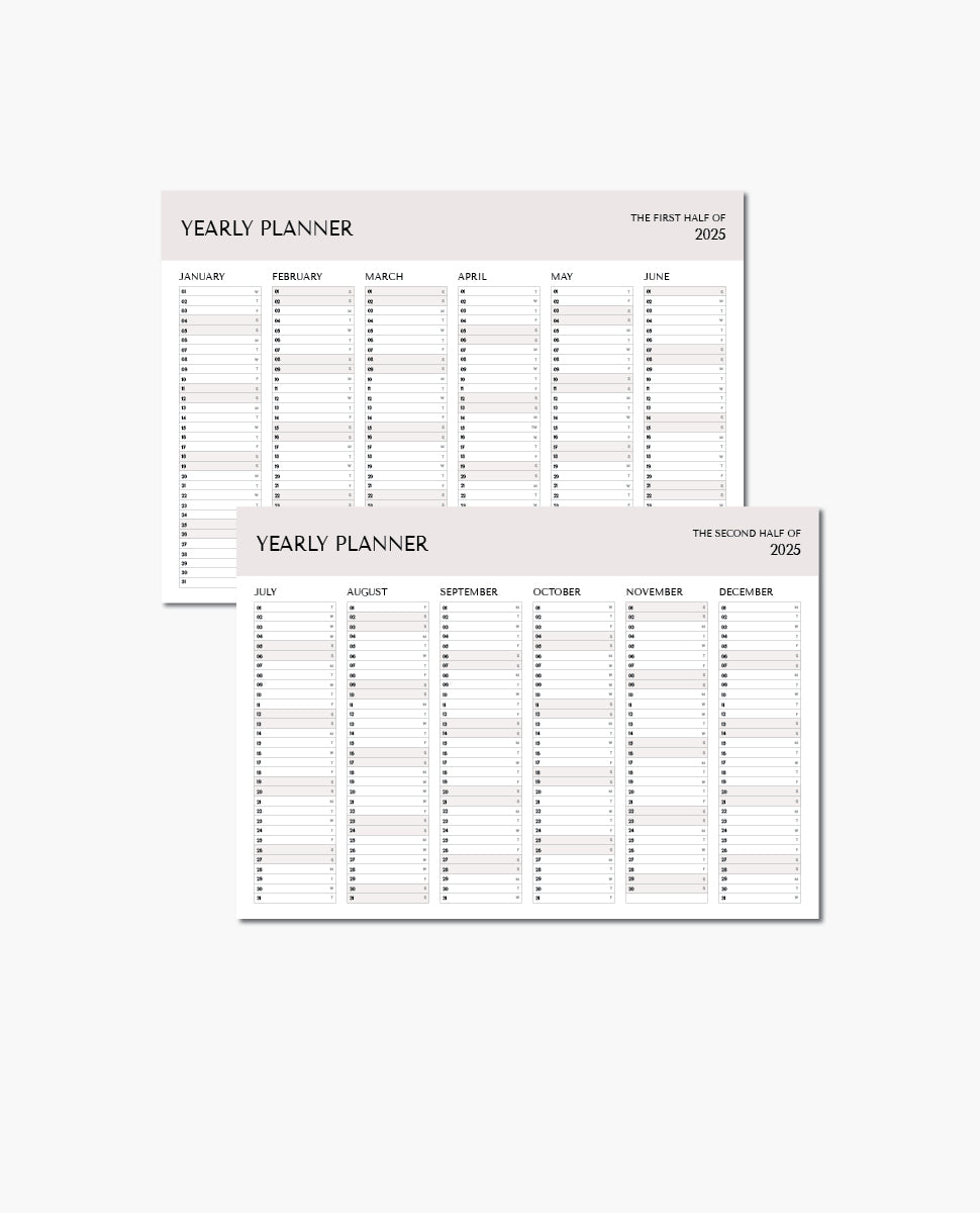 Calendar (A3) 2026 Planner - Pintable / printed – Ása Bergmann Design ...